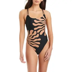 Sanctuary Printed One-piece Swimsuit