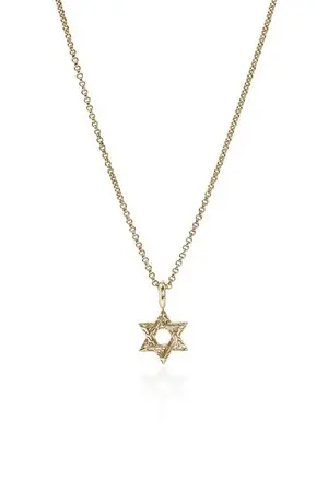 John Hardy Jh Essentials Star Of David Pendant Necklace - Gold