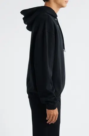 BOSS Stevens Cotton Pullover Hoodie - Black