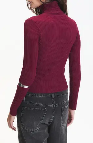 Deluc Mylo Ribbed Turtleneck Sweater