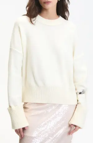 Deluc Ryan Crewneck Sweater - Ecru