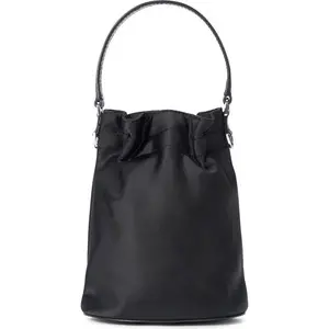 Staud Lila Satin Mini Bucket Bag