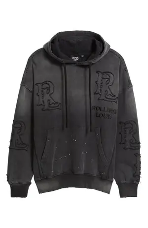 ROLLING LOUD Appliqué Hoodie