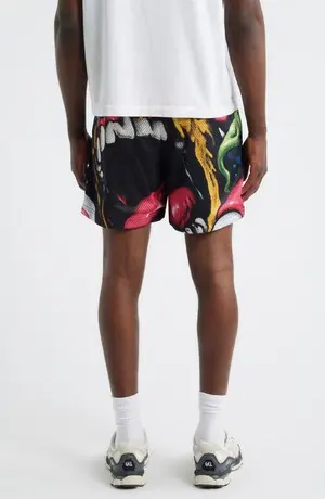 ROLLING LOUD Graphic Mesh Shorts