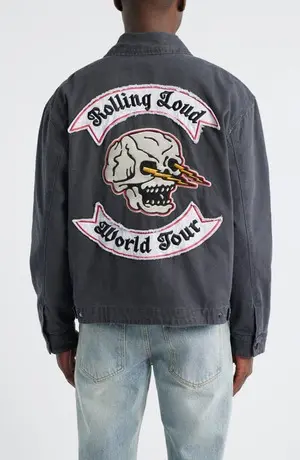 ROLLING LOUD Pit Crew Cotton Work Jacket