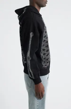 ROLLING LOUD Bones Zip Up Hoodie