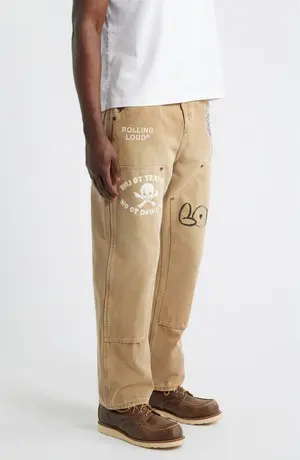 ROLLING LOUD Cotton Blend Work Pants