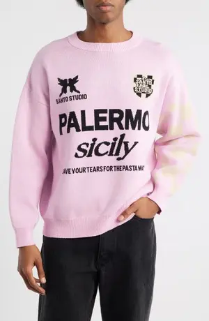 SANTO STUDIO Palermo Crewneck Sweater
