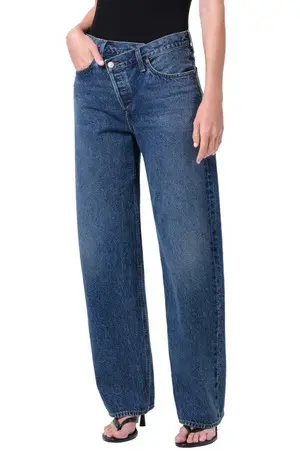 AGOLDE Arc Criss Cross Relaxed Jeans