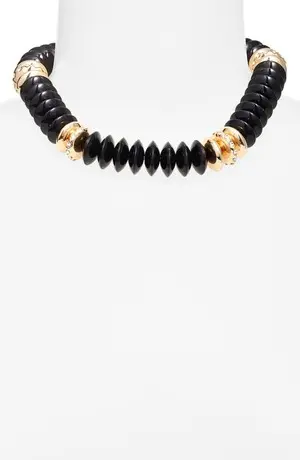 OPEN EDIT Beaded Collar Necklace
