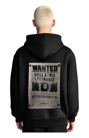 BLVCK Harry Potter X 'bellatrix Wanted' Hoodie