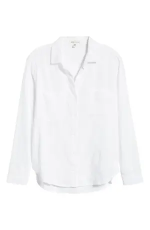 CLOTH & STONE Seamed Button-up Shirt