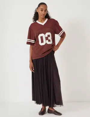 HUSH Millie Tulle Maxi Skirt