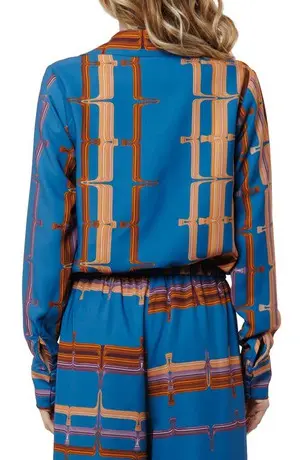 CIEBON Stacia Mod Print Blouse
