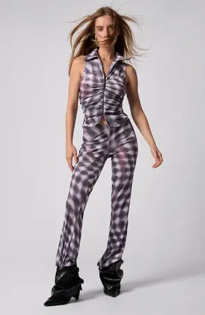 Desigual Printed Pull-on Pants