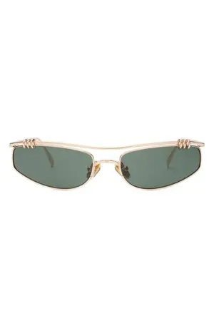Dezi Linked Up Sunglasses - Linked Up Gold/dark Moss