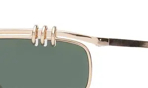 Dezi Linked Up Sunglasses - Linked Up Gold/dark Moss