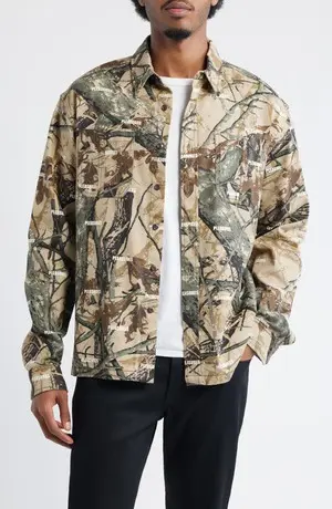 Men's Camo Button Up Shirts
