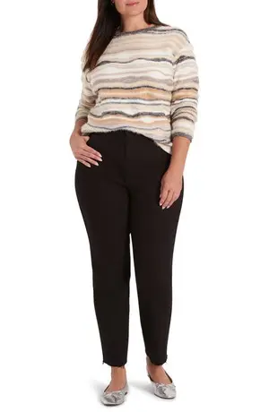 NIC+ZOE Odyssey Mix Stripe Sweater