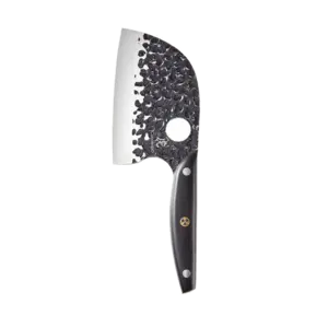 CUISINE::PRO Kuroi Kiba 5" Try Me Moon Knife - Silver