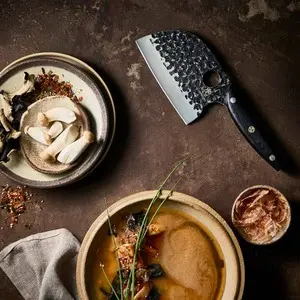CUISINE::PRO Kuroi Kiba 5" Try Me Moon Knife