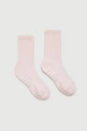 FRAISE Slouch Grip Socks - Primrose
