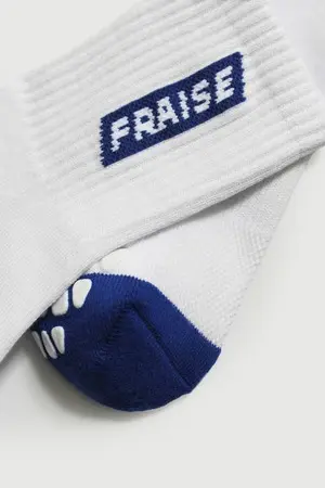 FRAISE Dipped Crew Grip Socks - Cobalt