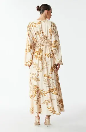 SAVEL Julia Midi Wrap Dress