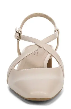 LIFESTRIDE Lavina Slingback Pumps - Seashell Beige