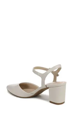 LIFESTRIDE Amaryllis Ankle Strap Pumps - Bone