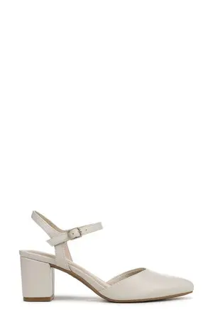LIFESTRIDE Amaryllis Ankle Strap Pumps - Bone