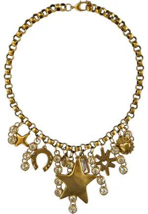 SCCOLLECTION Stevie Charm Necklace - Gold