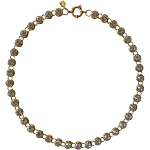 SCCOLLECTION Graziella Crystal Rhinestone Necklace