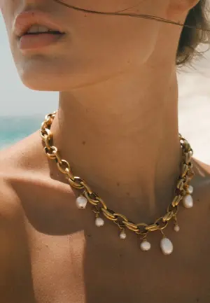 SCCOLLECTION Bari Pearl Necklace