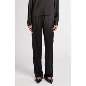 TOM FORD Stretch Silk Satin Pj Pants - Black