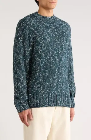 Carhartt Work In Progress Kyloe Crewneck Sweater - Deep Lagoon Heather