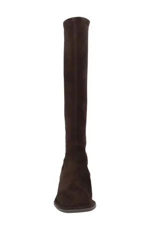 L'AMOUR DES PIEDS Nolita Knee High Boot - Chocolate Suede
