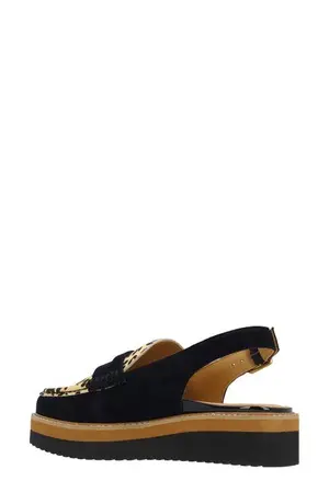 L'AMOUR DES PIEDS Zuree Calf Hair Slingback Loafer