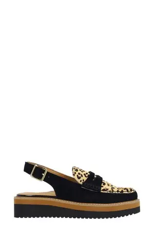L'AMOUR DES PIEDS Zuree Calf Hair Slingback Loafer