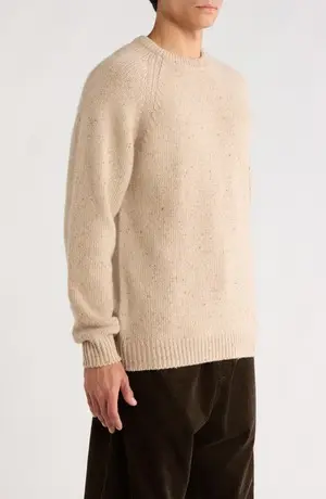 Carhartt Work In Progress Anglistic Sweater - Speckled Fleur De Sel