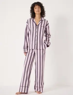 HUSH Cotton Stripe Pajamas