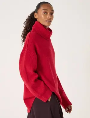 HUSH Meryl Roll Neck Sweater