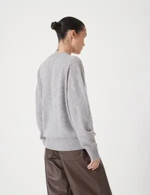 HUSH Scarlett Cashmere V-neck Sweater