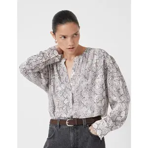 HUSH Snake Printed Blouse