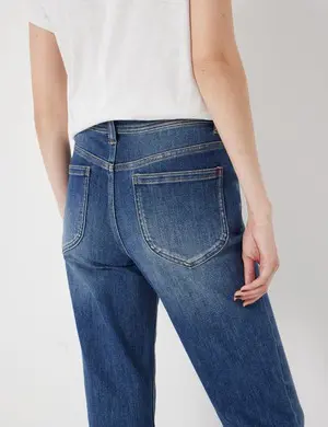 HUSH Eliana Mid-rise Bootcut Jeans