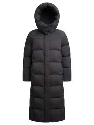 JACK1T Ultra Long Puffer Down Coat - Black/stone