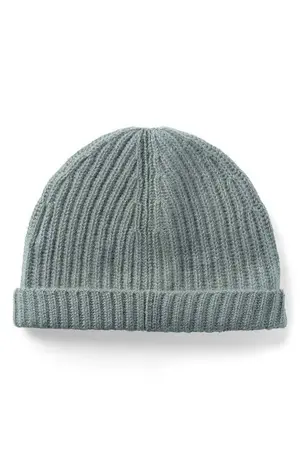 NUDA Cashmere Ribbed Beanie Athens