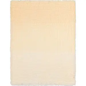 CRANE BABY Ombré Cotton Muslin Blanket - Yellow