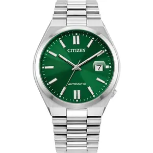 Citizen Automatic Bracelet Watch - Silverone Green