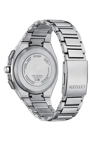 Citizen Attesa Satellite Wave Gps Eco-drive Super Titanium™ Bracelet Watch - Silverone